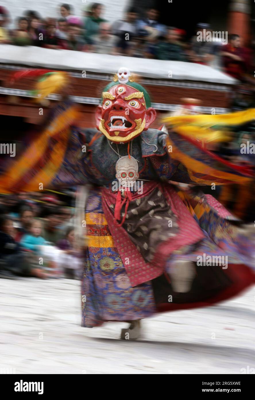 Lama dancer, Hemis Festival, Leh, Ladakh, India Stock Photo - Alamy