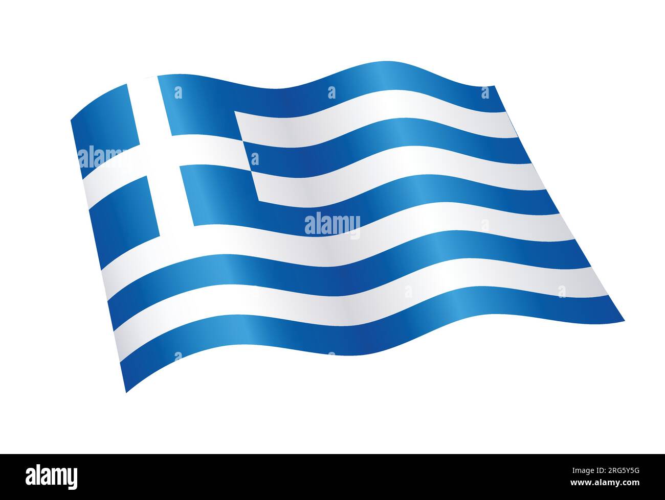 Blue greek flag Stock Vector Images - Alamy