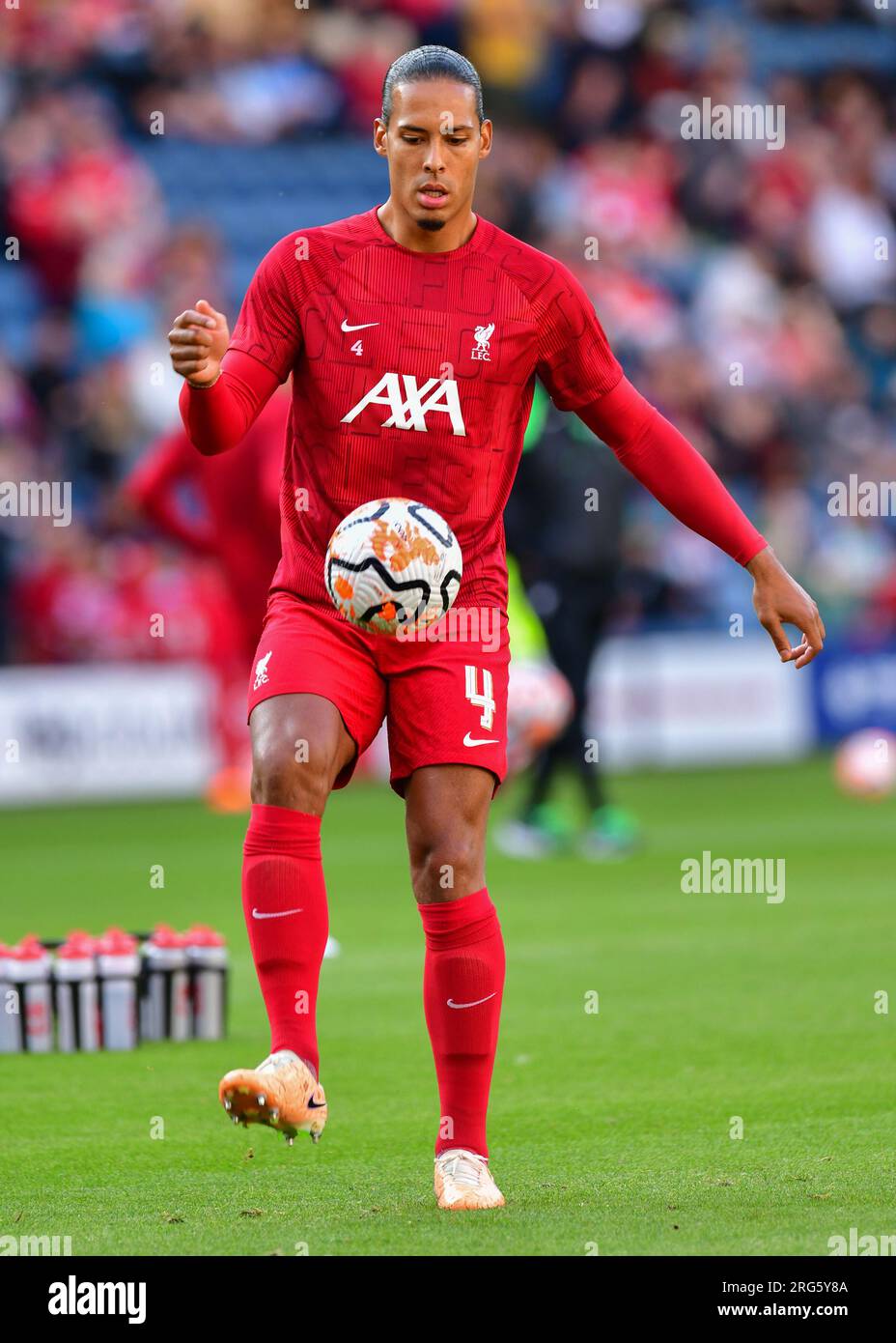 Preston, UK. 07th Aug, 2023. Virgil van Dijk (Liverpool FC)during the ...
