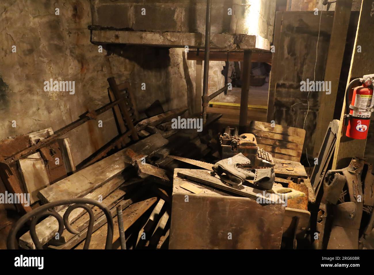 Seattle underground city hi-res stock photography and images - Alamy