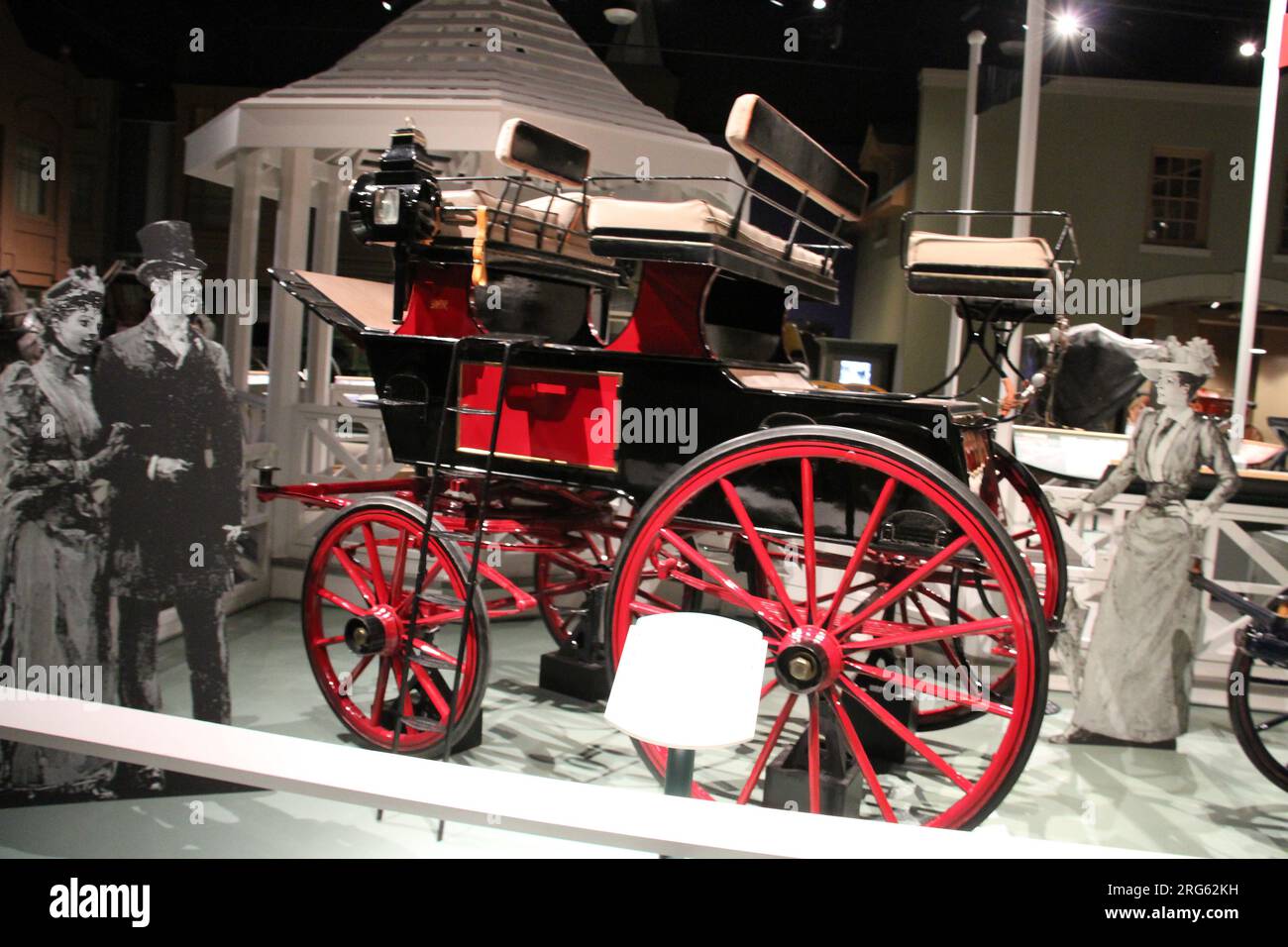 Carriages in Carriage Museum, Alberta, Canada Stock Photo - Alamy