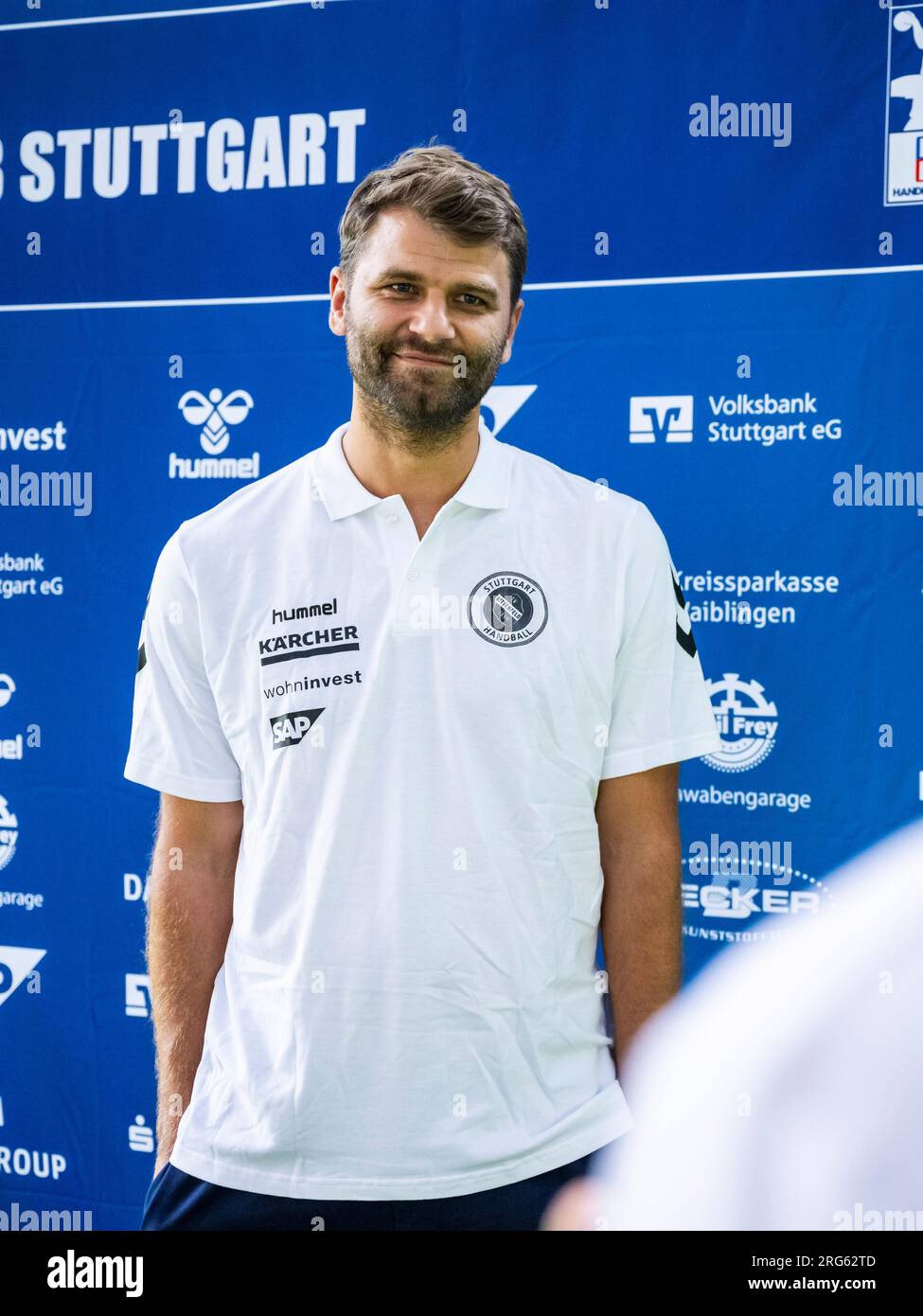 Zell Am Ziller, Germany. 18th July, 2023. TVB Stuttgart coach Michael ...