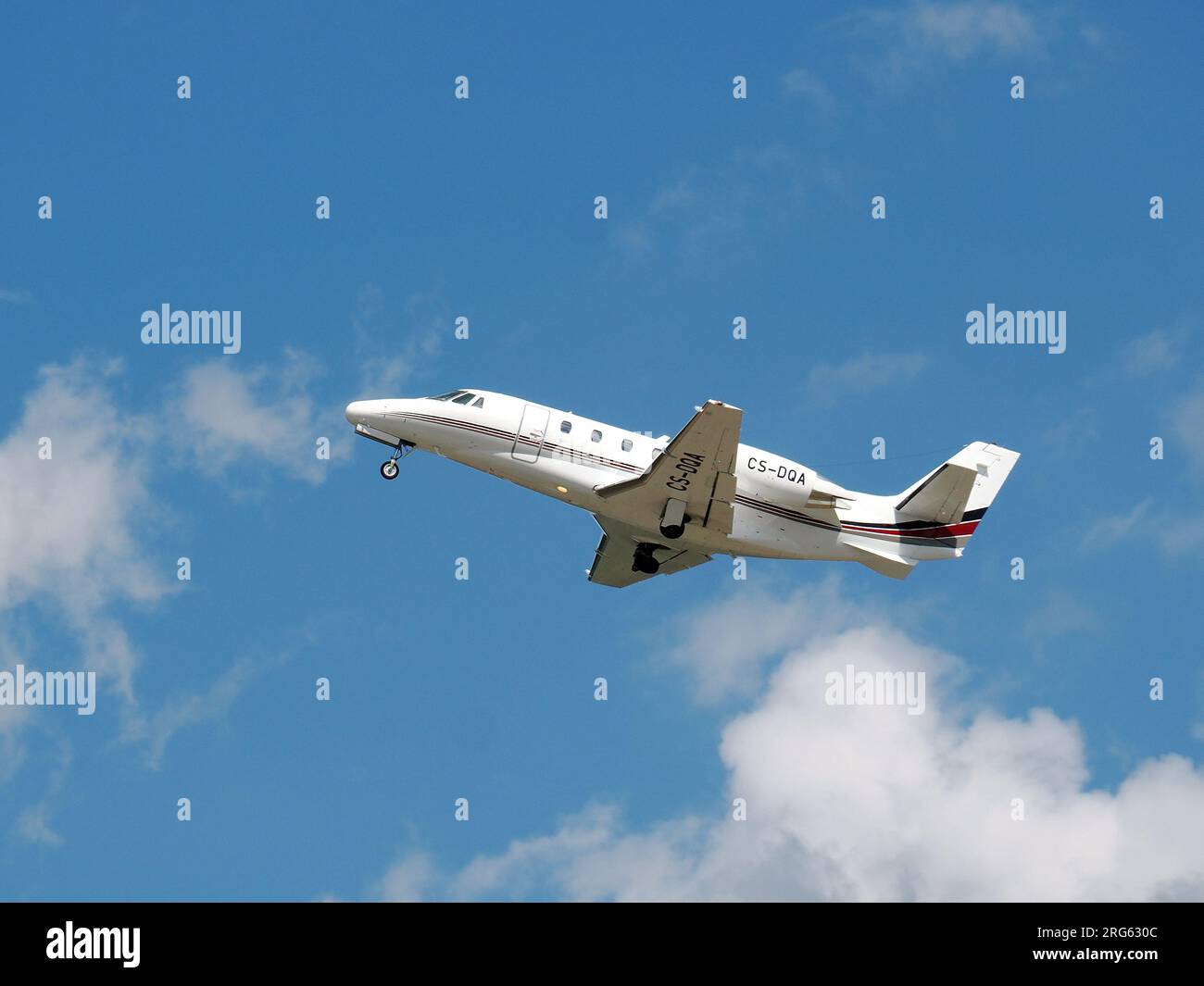 Cessna Citation Excel airplane, Cargo hill, Budapest, Magyarország ...