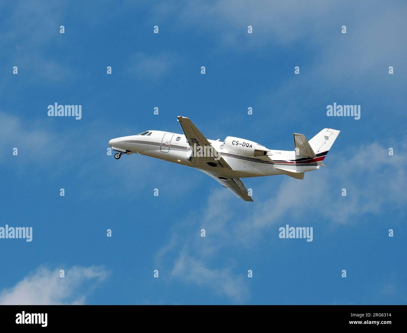 Cessna Citation Excel airplane, Cargo hill, Budapest, Magyarország ...