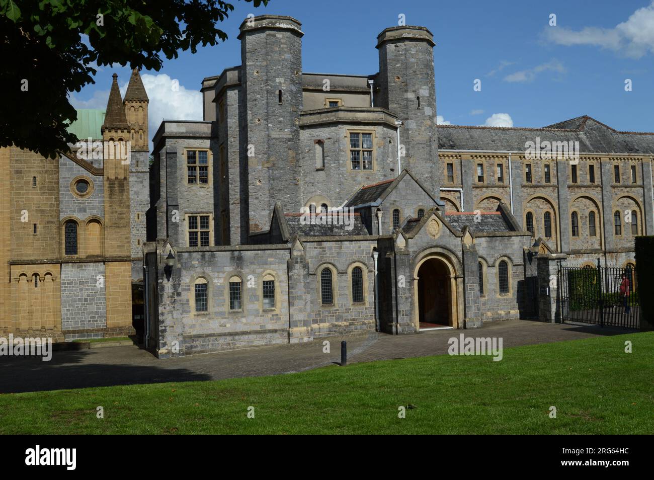 Buckfast Abbey, Devon Stock Photo - Alamy