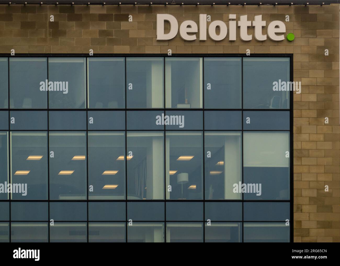 Deloitte company building in downtown Halifax Nova Scotia Canada Stock ...
