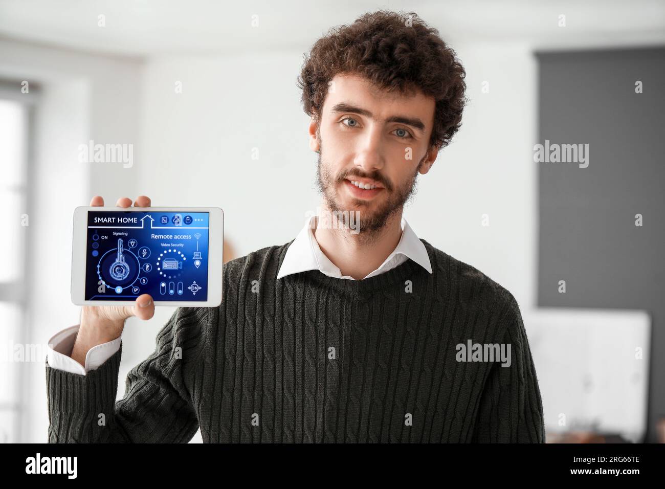Smart kitchen control panel hi-res stock photography and images - Alamy