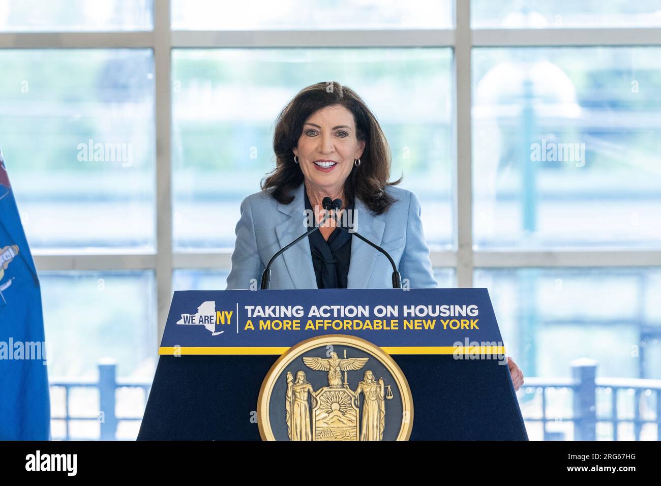 Governor Hochul announced of completion of Avalon Harrison near Metro ...