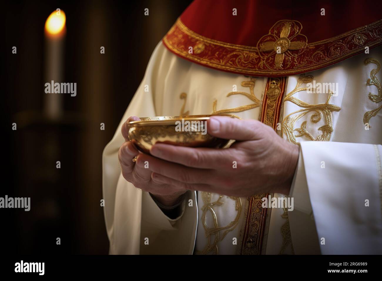 Receive communion hi-res stock photography and images - Alamy