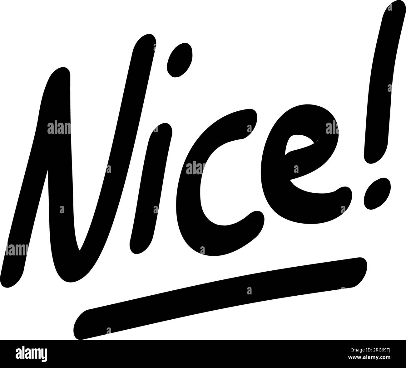 Nice signs Stock Vector Images - Alamy