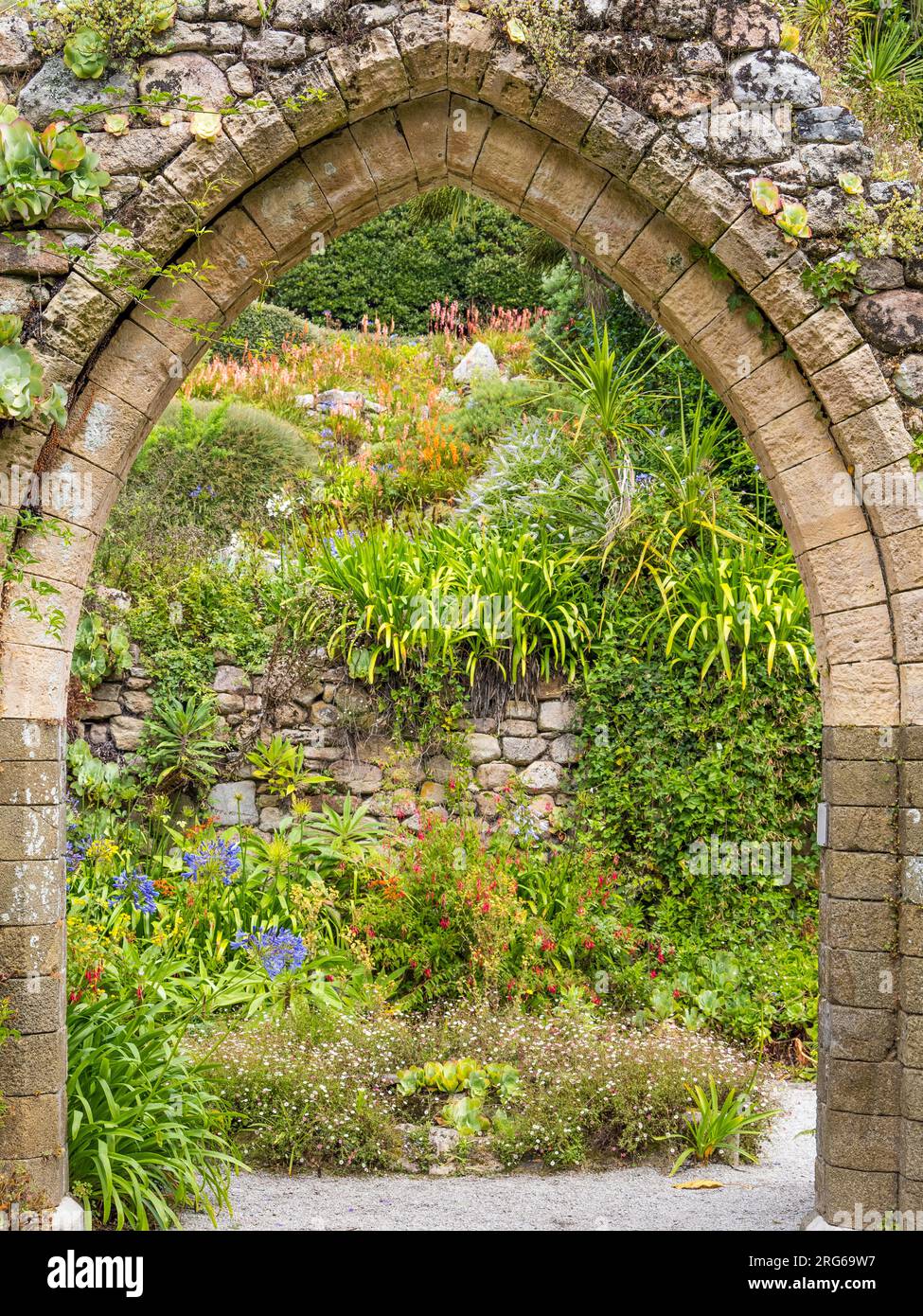The Priory of St Nicholas, Tresco Priory, Ruins of Abbey, Tresco Abbey ...