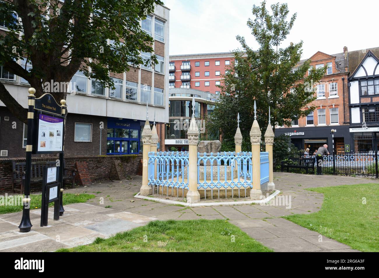 The newly restored Coronation Stone - an ancient sarsen stone believed ...