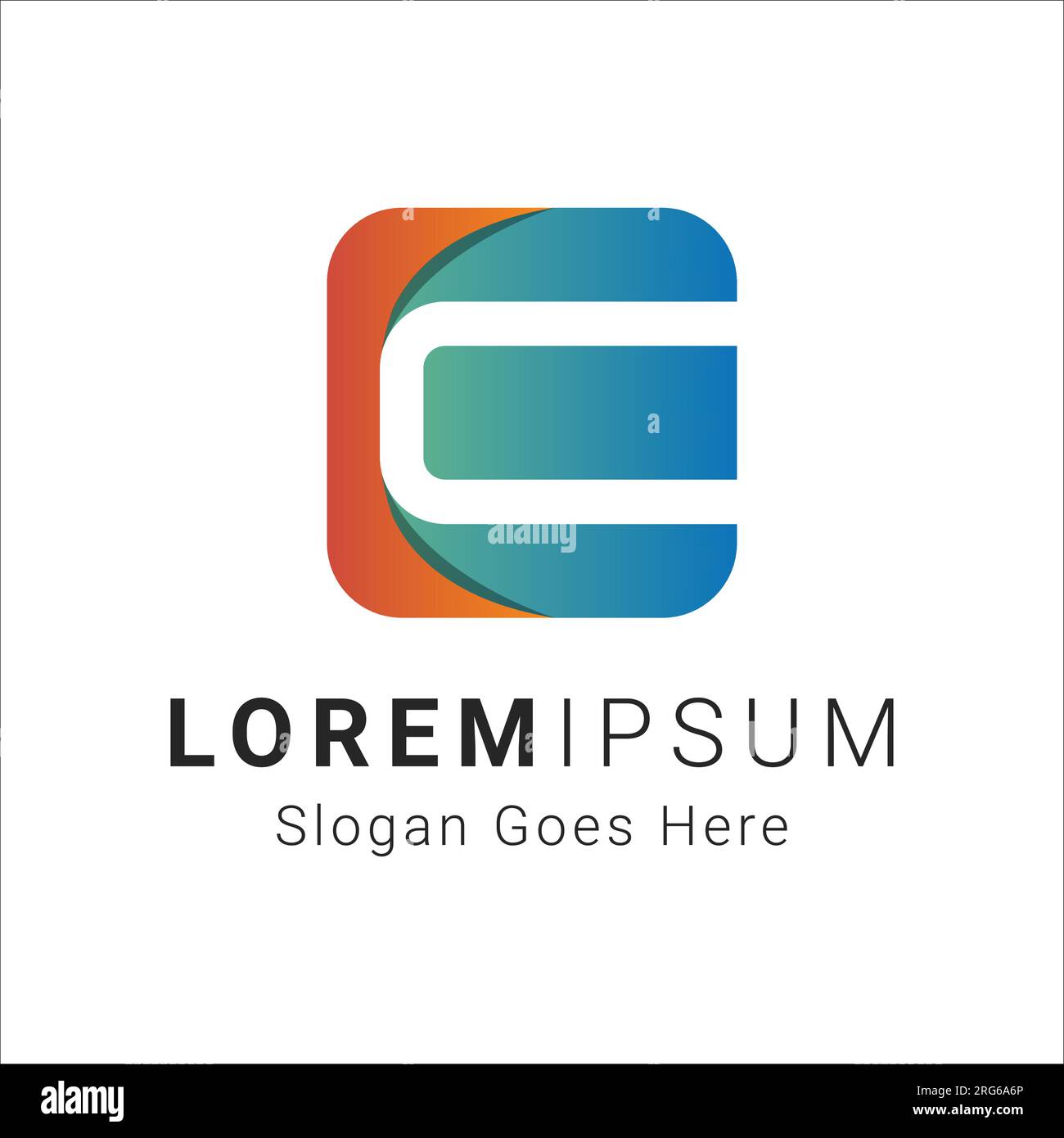 Monogram logo design Stock Vector Images - Alamy