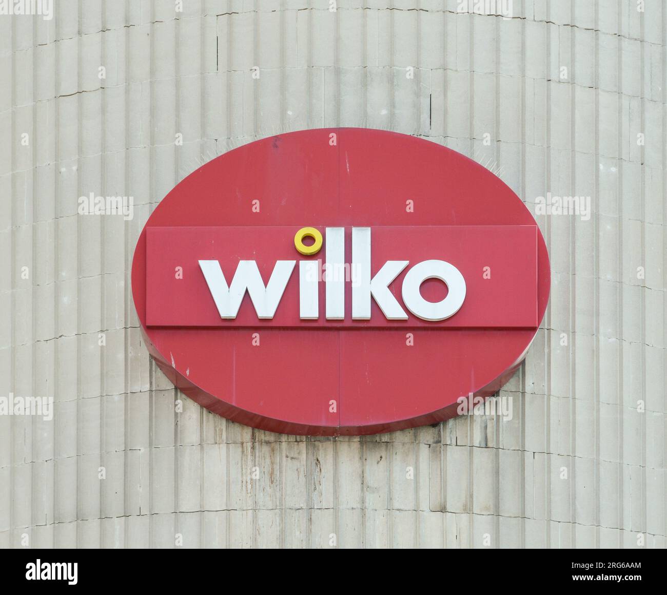 Wilko logo and branding on Clarence Street, Kingston upon Thames ...