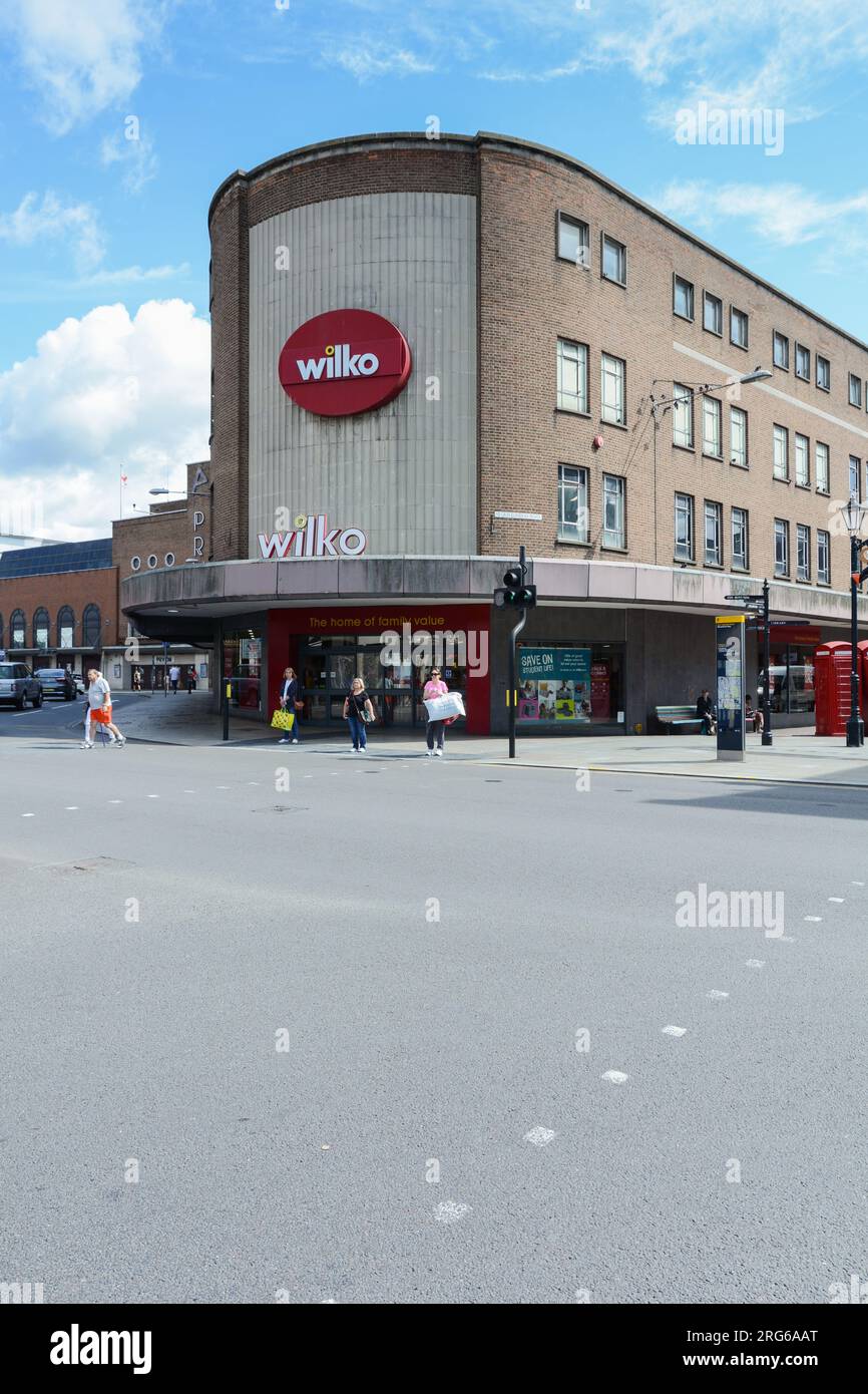 Wilko store front, Clarence Street, Kingston upon Thames, KIngston, KT1 ...