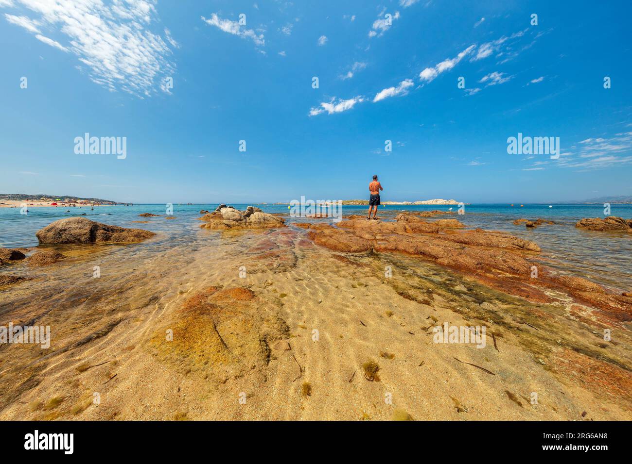FRANCE, CORSE-DU-SUD (2A) , TONNARA BEACH Stock Photo - Alamy