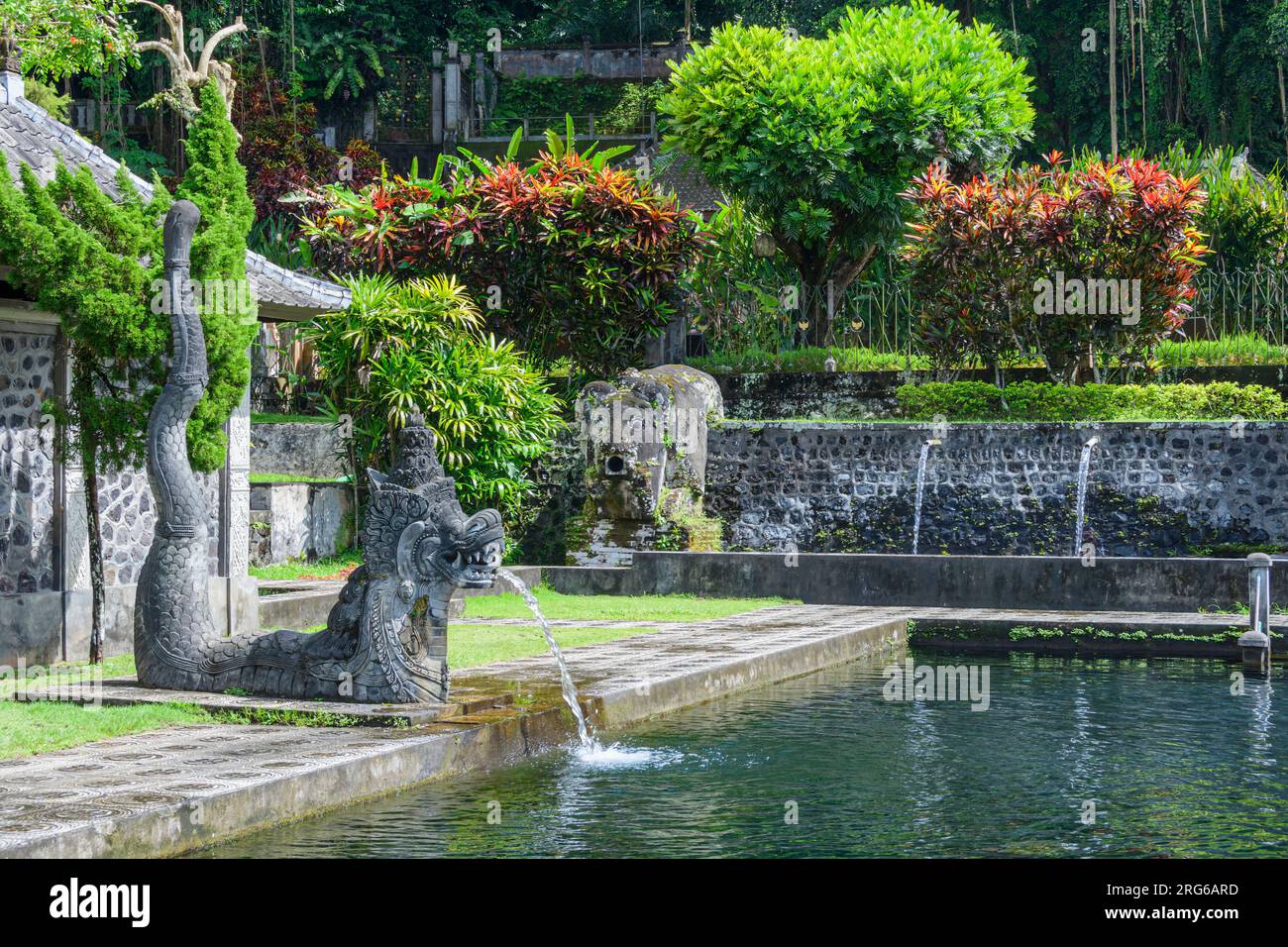 The former royal palace of Tirtagangga (which means water of the Ganges ...