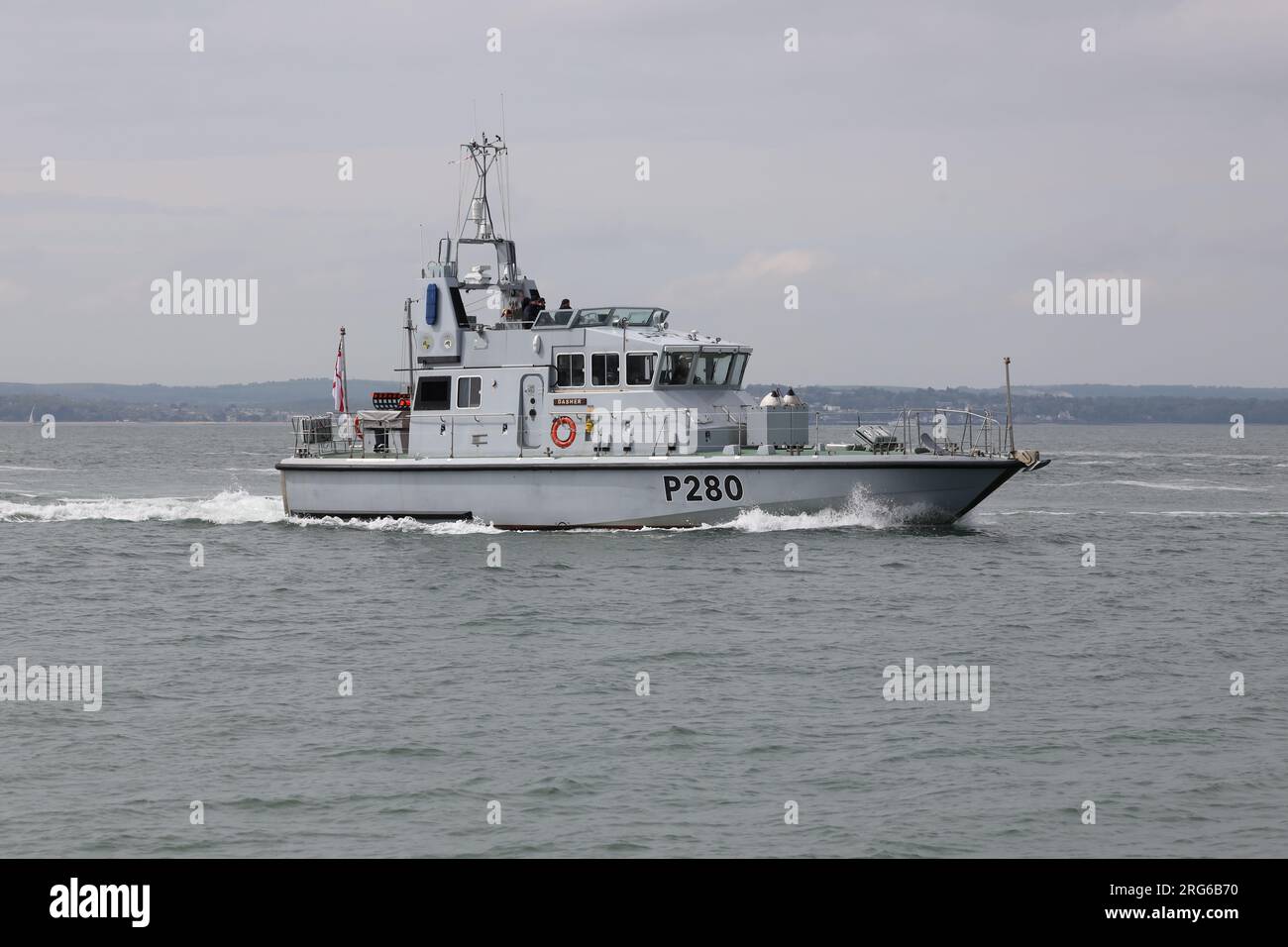 The Royal Navy Archer class P2000 Fast Training Boat HMS DASHER (P280 ...