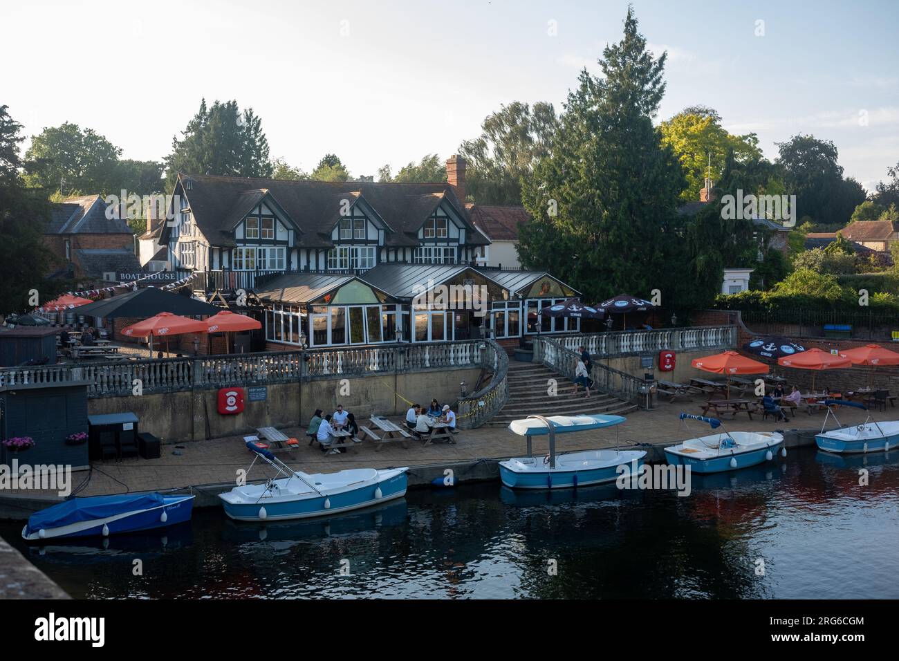 The Boat House Wallingford Stock Photo - Alamy
