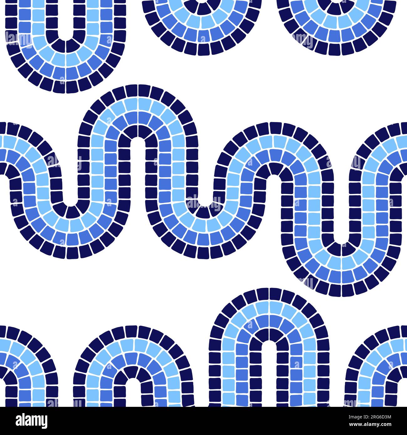 Decorative mosaic pattern. Ceramic antique stone ornament Stock Vector ...