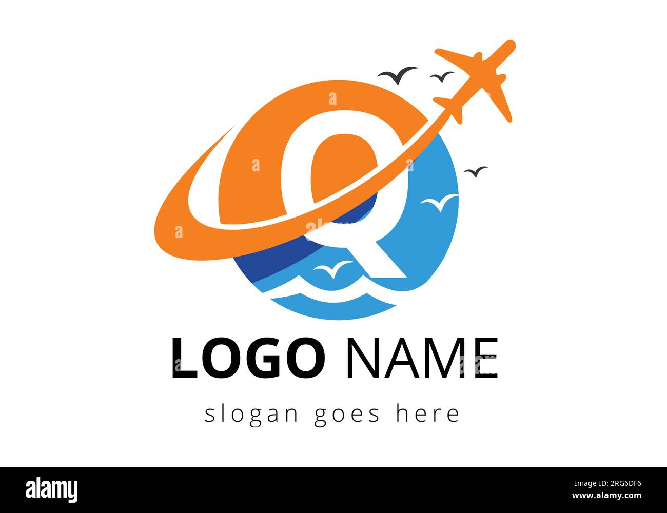 Q airport logo hi-res stock photography and images - Alamy
