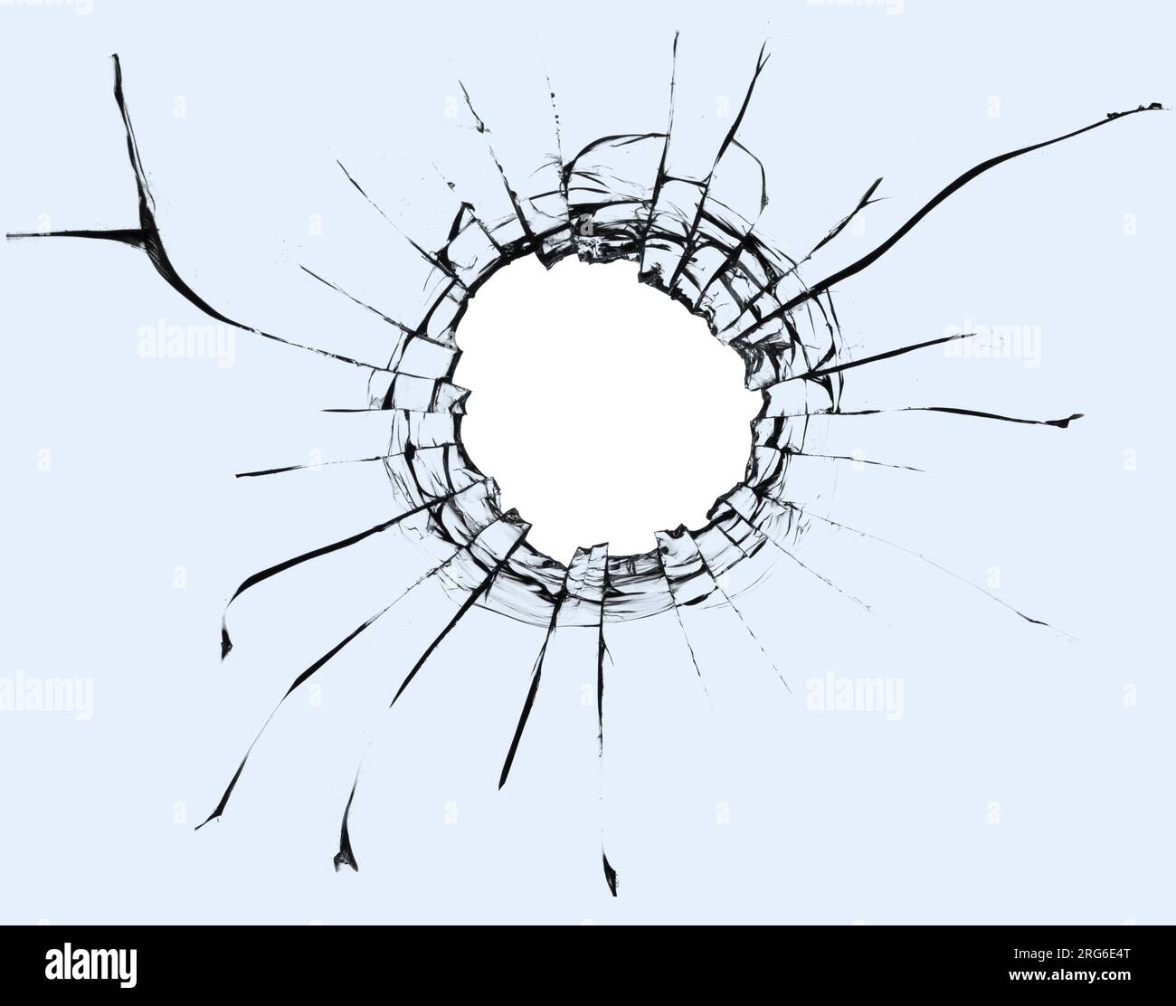 Cracks of broken glass, texture for design. Destruction effect Stock ...