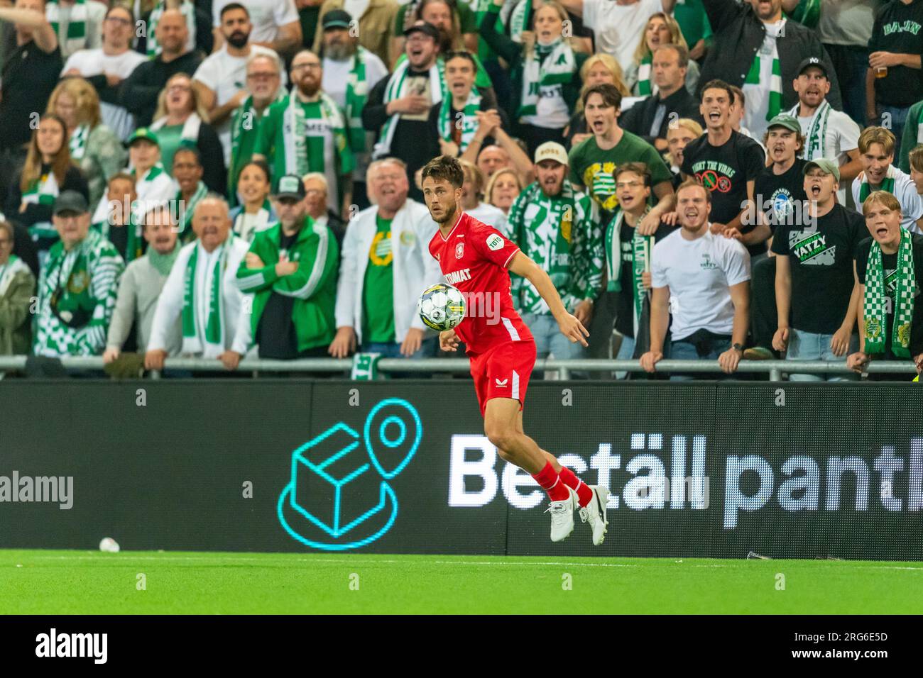 Stockholm, Sweden. 03rd Aug, 2023. STOCKHOLM, Tele 2 Arena, 03-08-2023, season 2023/2024, UEFA ...