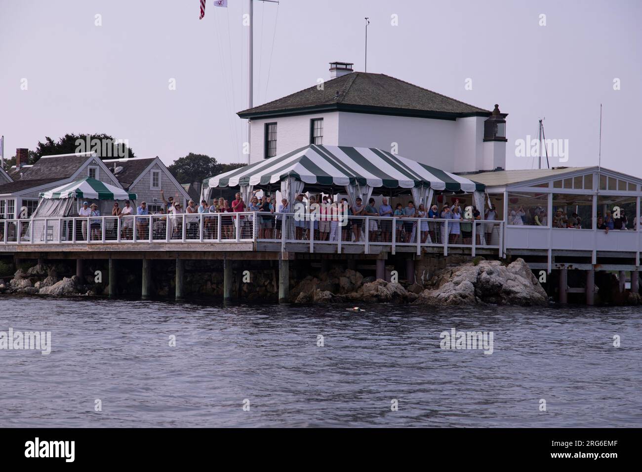 Newport, RI. 12 Metre World Championship yacht parade around Rhode ...