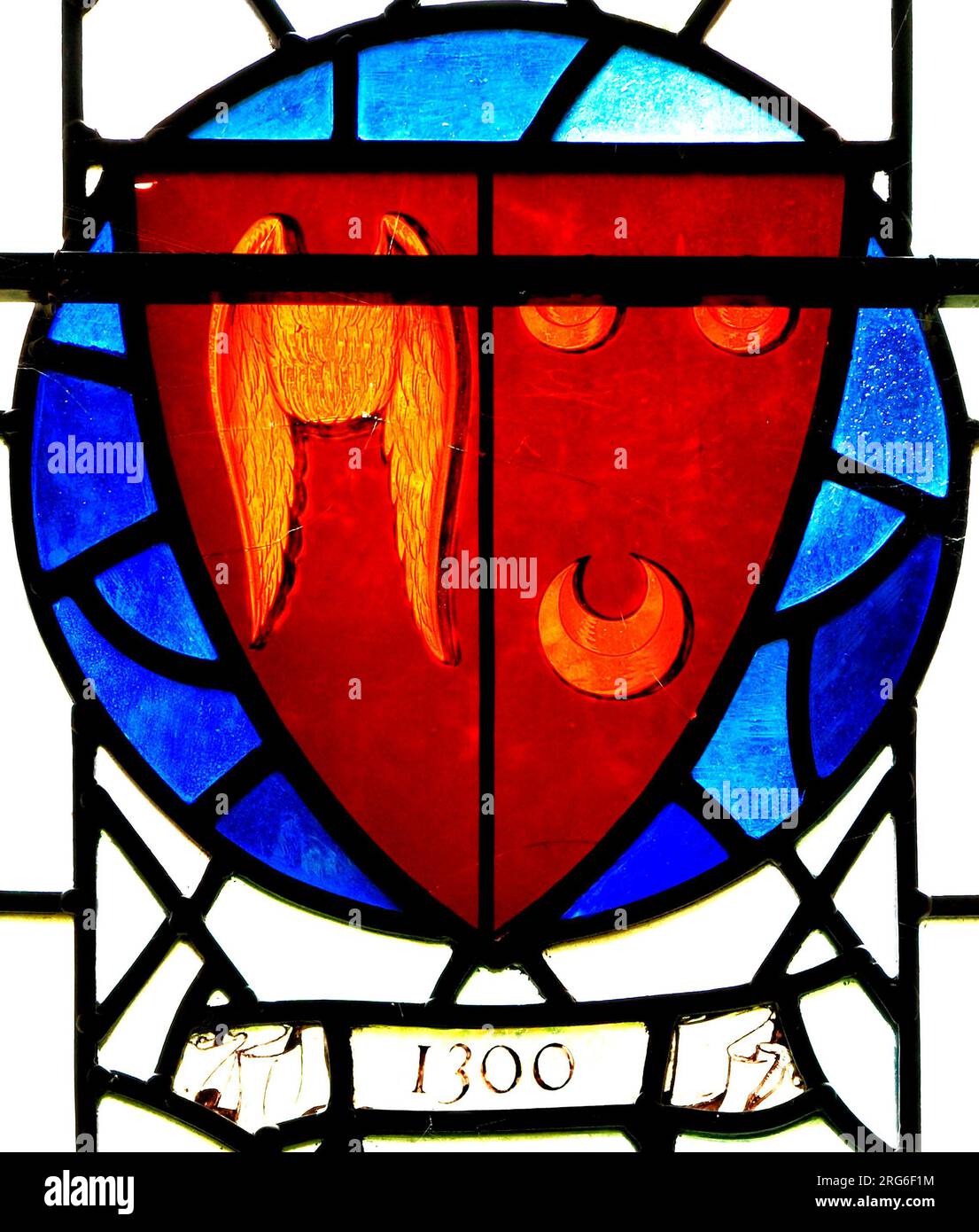 Stanhoe, Norfolk, Arms of Roger de St. Mauro, 1300, Seymour family ...