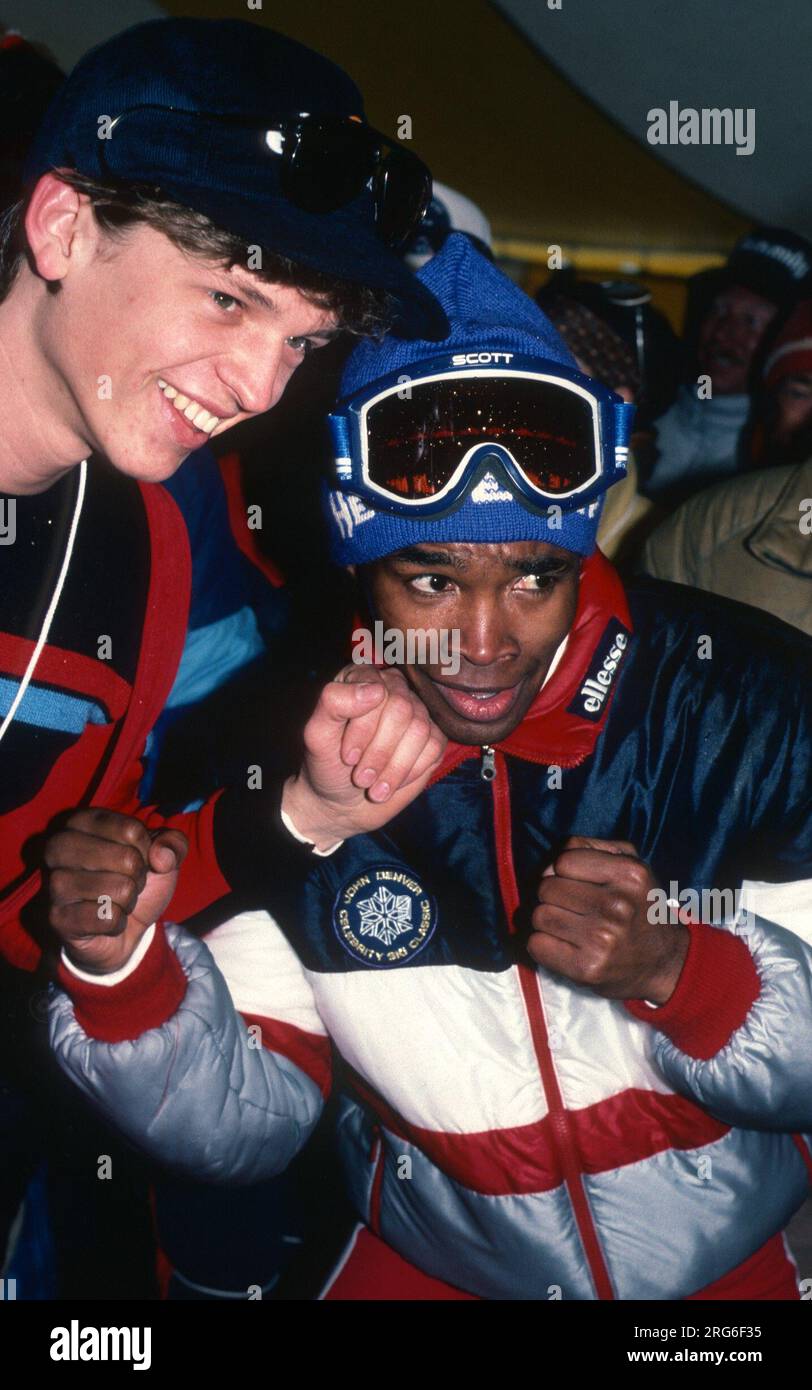 1983 Jimmy McNichol Suger Ray Leonard John Barrett/PHOTOlink.net Stock ...