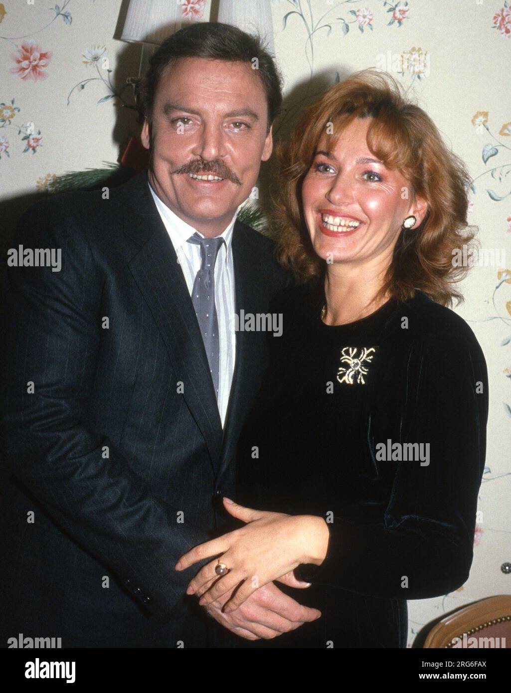 1984 Stacy Keach Malgosia Tomassi John Barrett/PHOTOlink. Photo via Credit: Newscom/Alamy Live ...