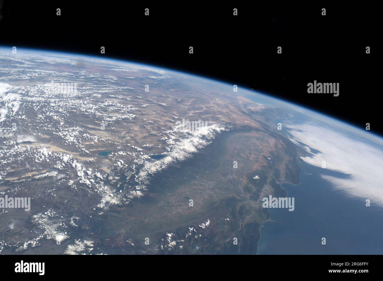 Planet earth seen from space hi-res stock photography and images - Alamy
