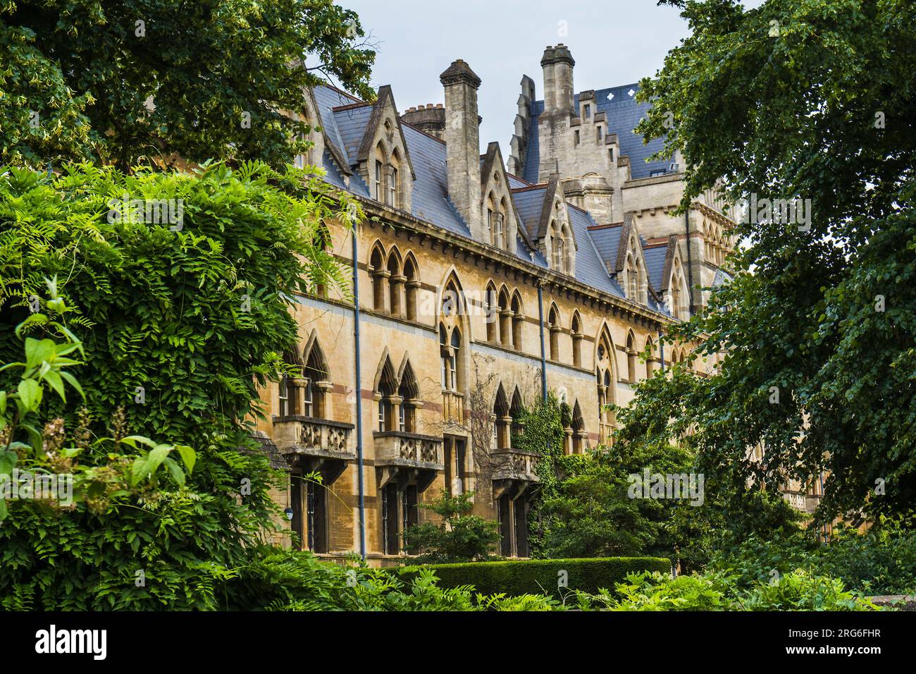 Christ Church college, Oxford, England Stock Photo - Alamy