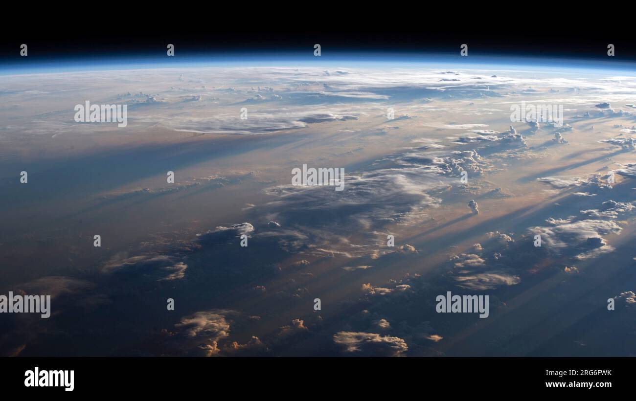 Sunrise view of earth from space hi-res stock photography and images ...