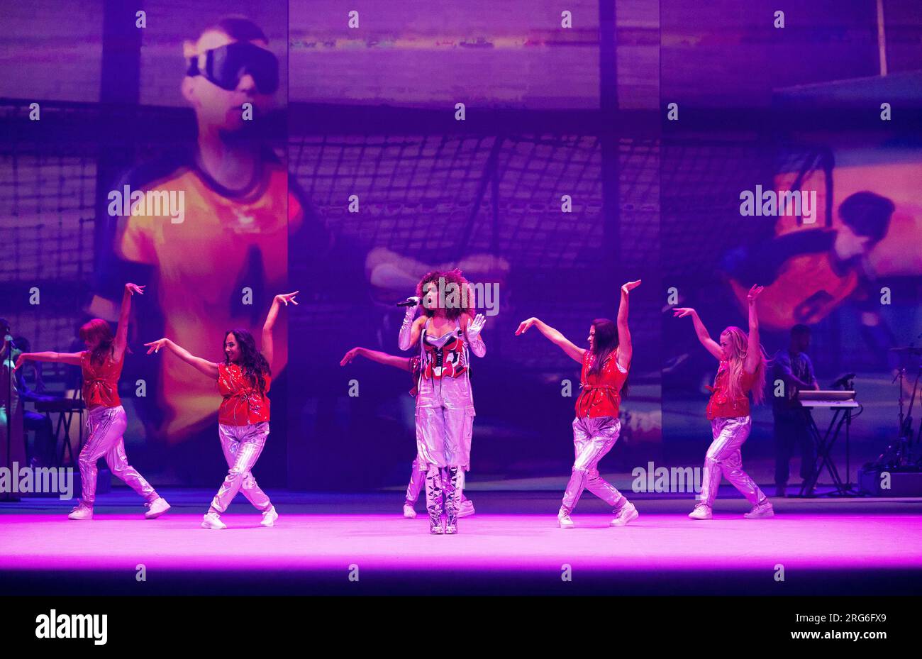 ROTTERDAM - Sharon Doorson during the opening ceremony of the first ...