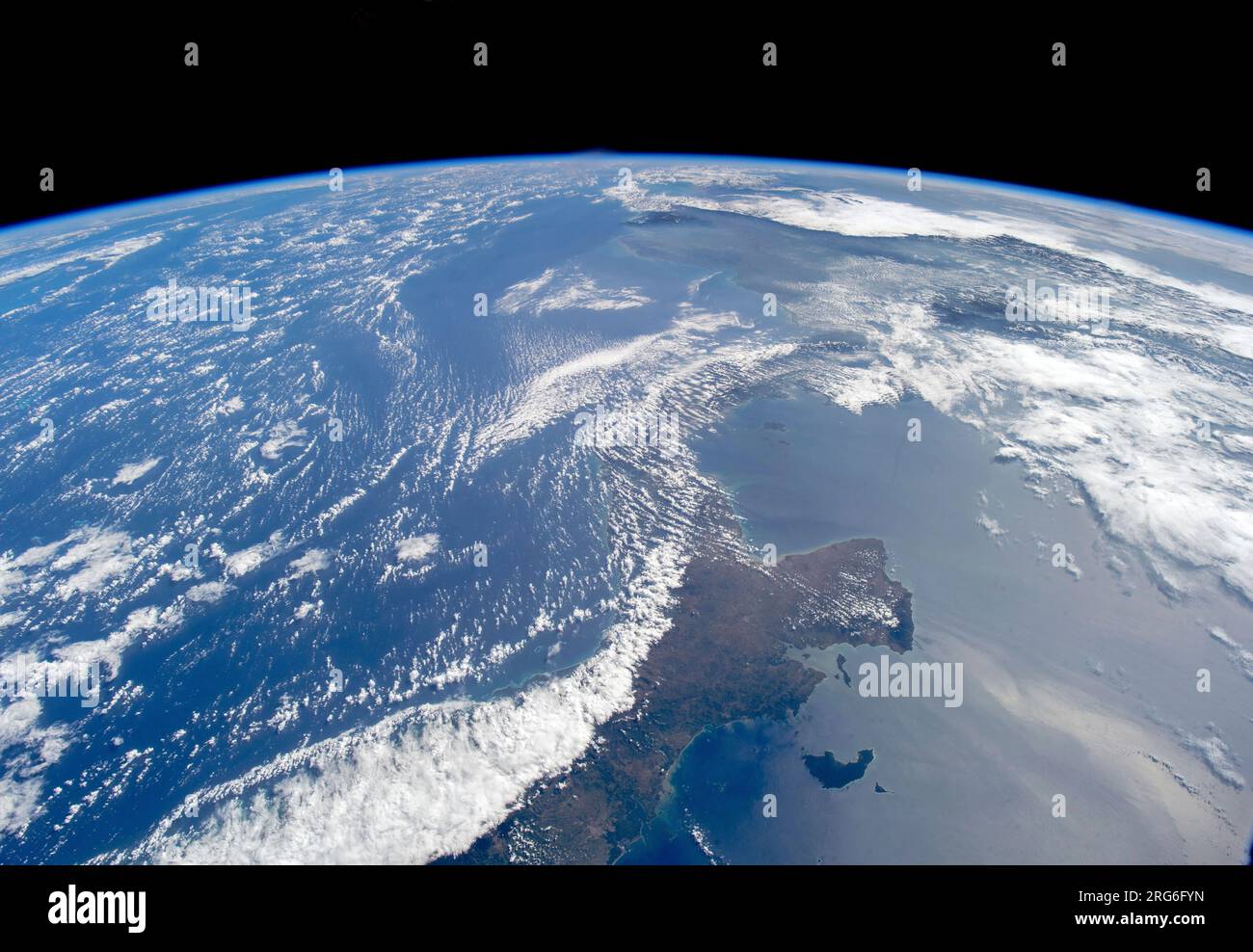 Caribian Sea From Space Nasa