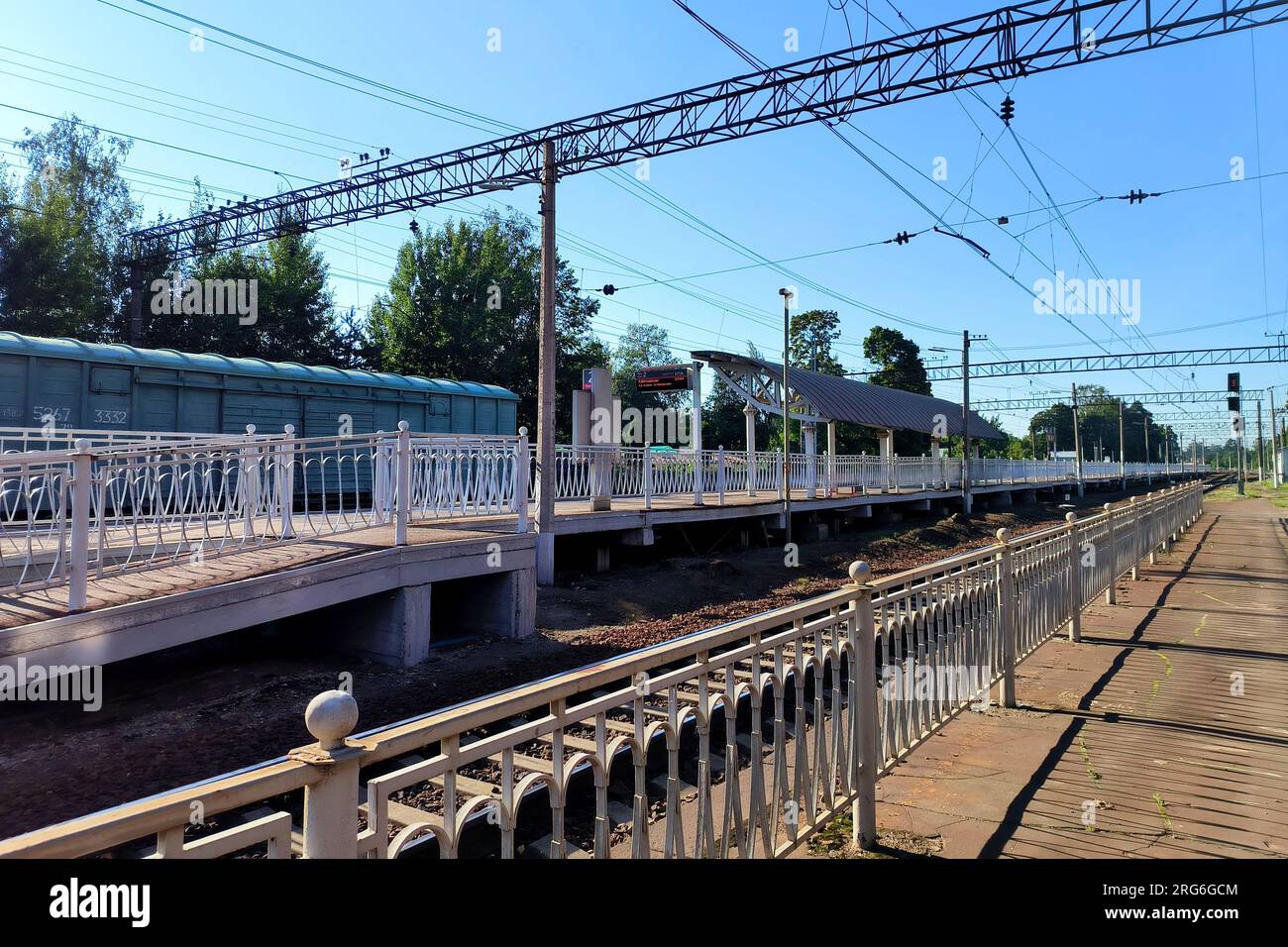 Russian Federation. Saint-Petersburg. Summer, August, heat. Russian ...