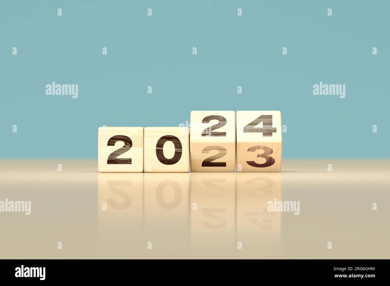 change 2023 year to 2024 year. happy new year concept background ...