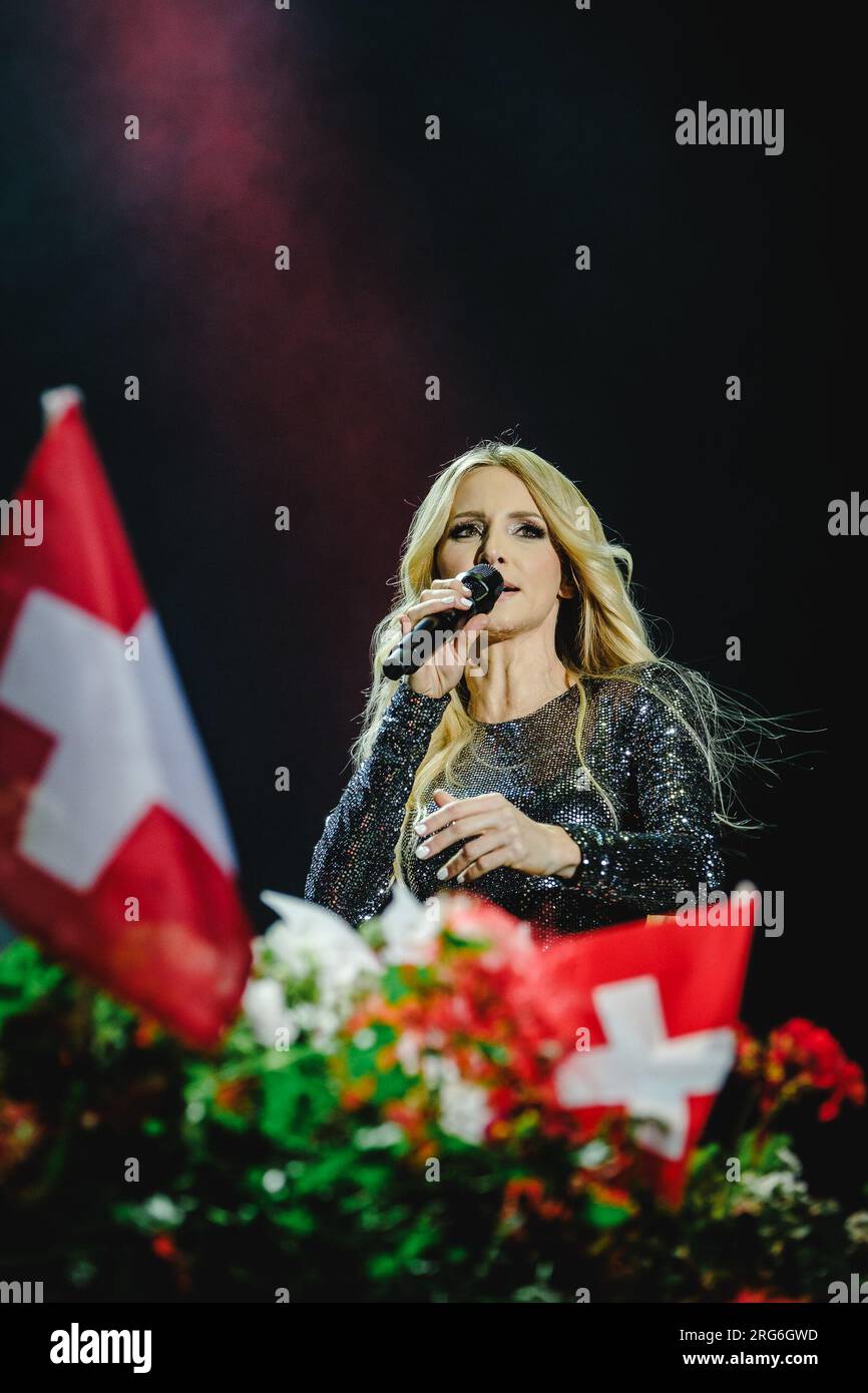Flumserberg, Switzerland. 31st, July 2023. The Austrian schlager singer ...