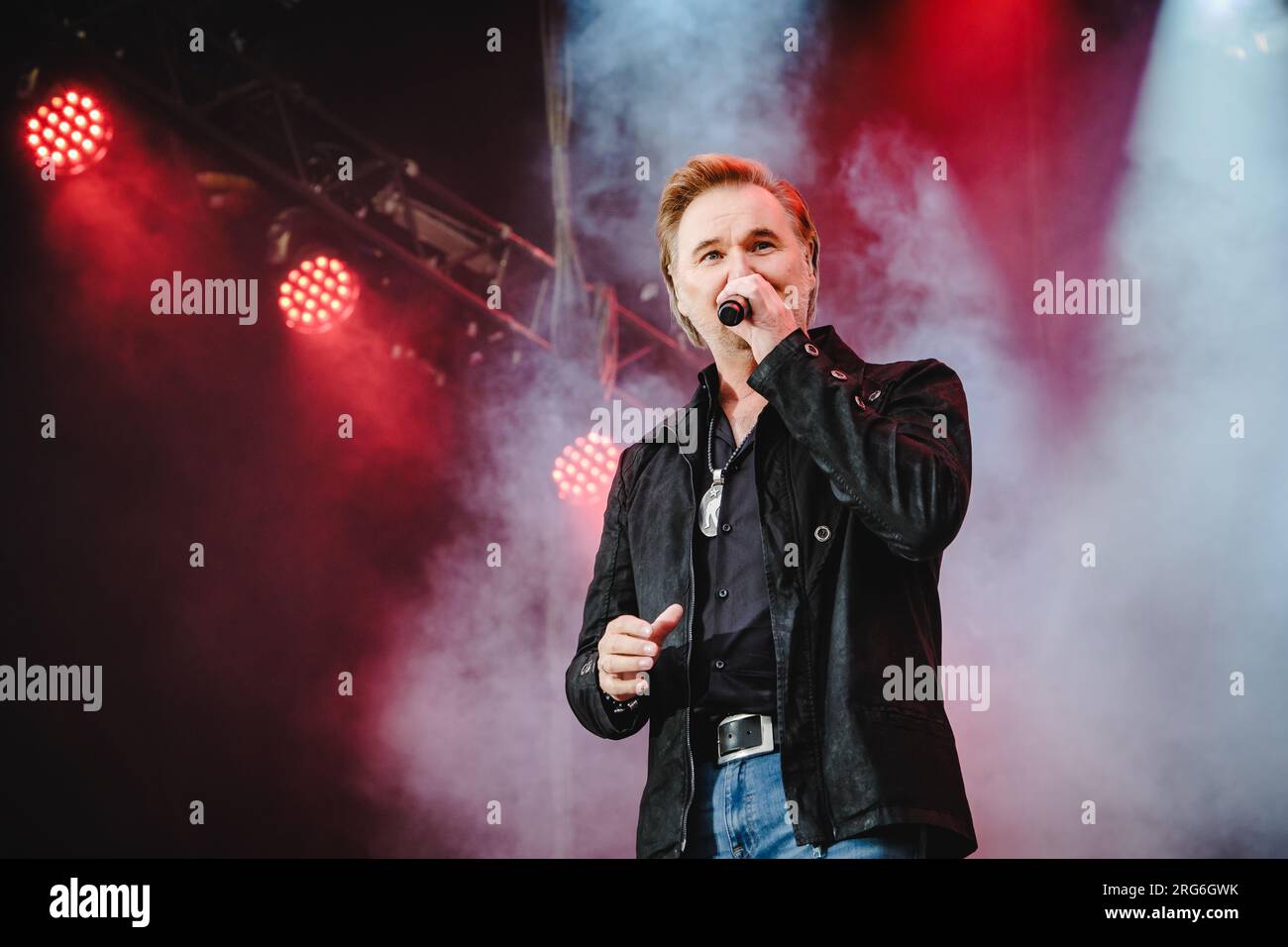 Flumserberg, Switzerland. 31st, July 2023. The Austrian schlager singer ...
