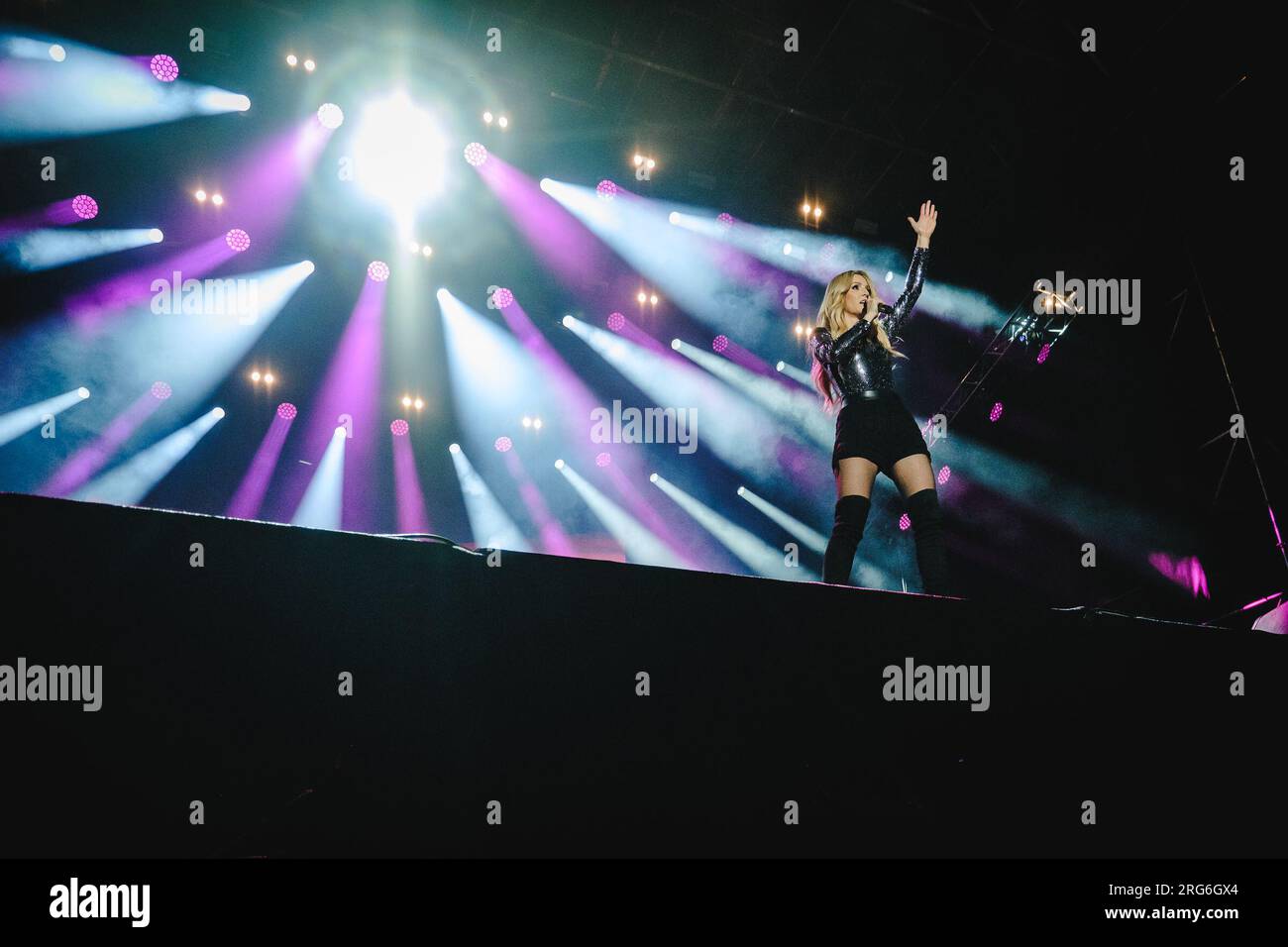 Flumserberg, Switzerland. 31st, July 2023. The Austrian schlager singer ...