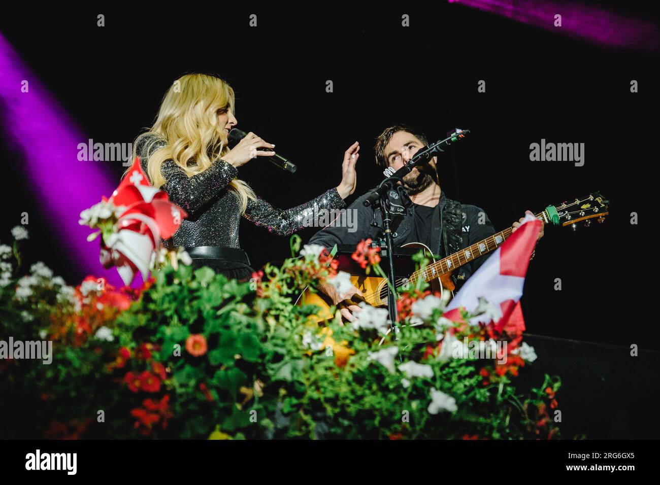 Flumserberg, Switzerland. 31st, July 2023. The Austrian schlager singer ...