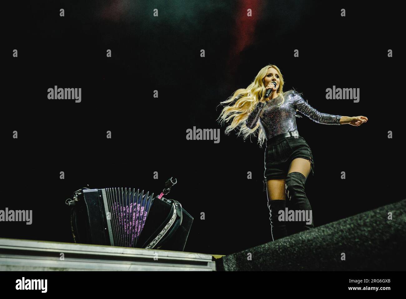 Flumserberg, Switzerland. 31st, July 2023. The Austrian schlager singer ...