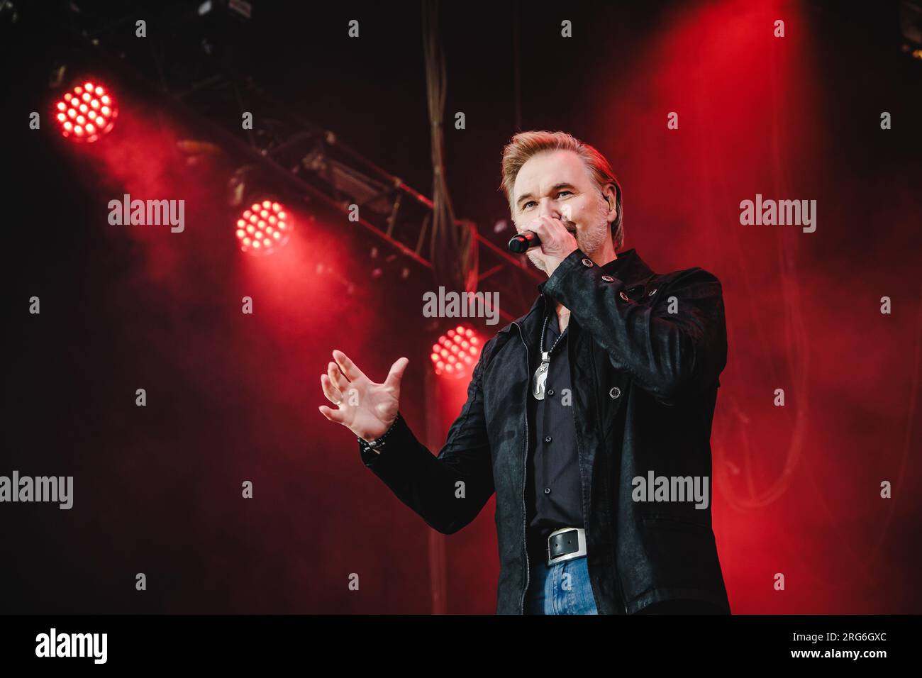 Flumserberg, Switzerland. 31st, July 2023. The Austrian schlager singer ...