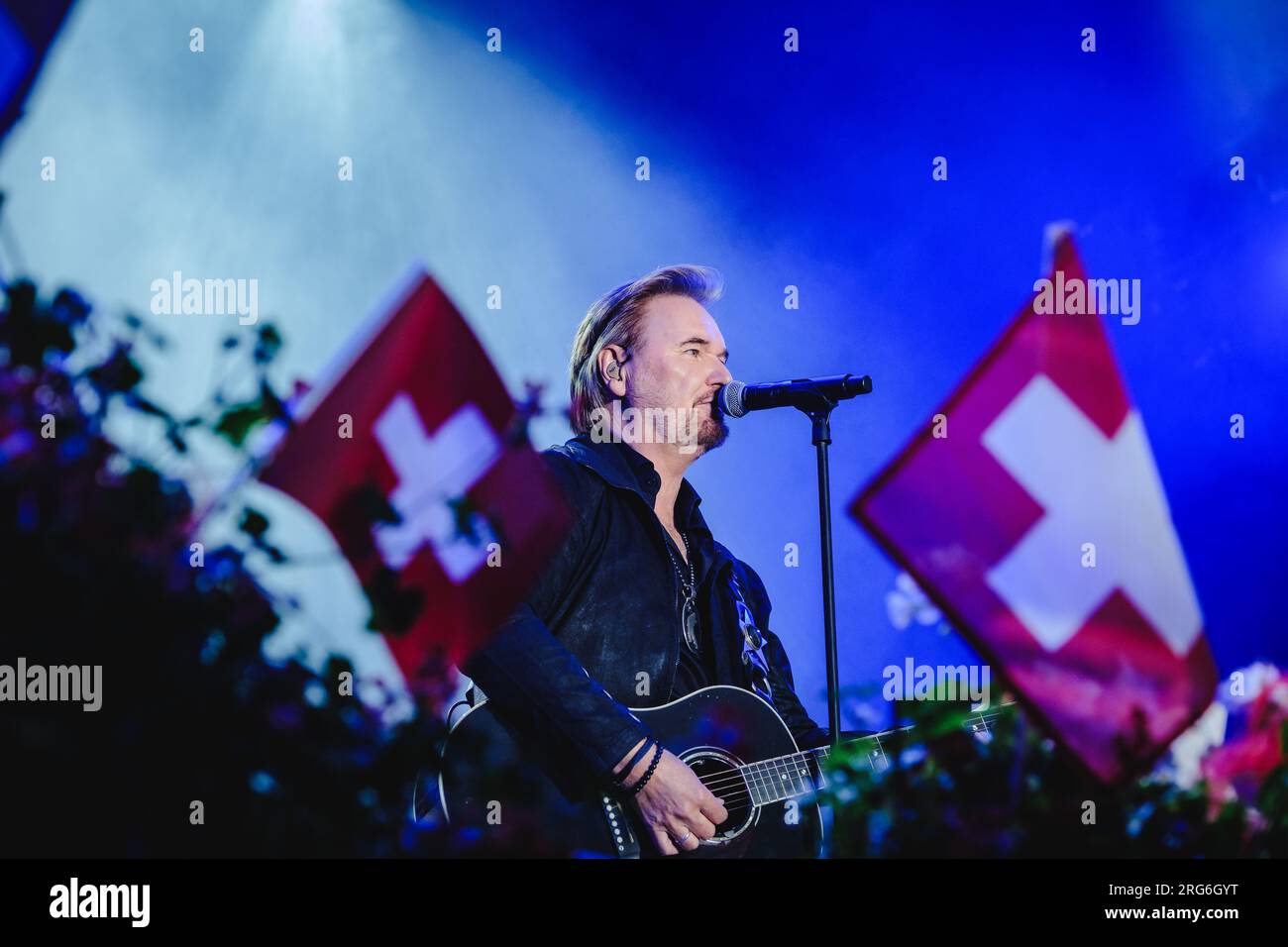 Flumserberg, Switzerland. 31st, July 2023. The Austrian schlager singer ...