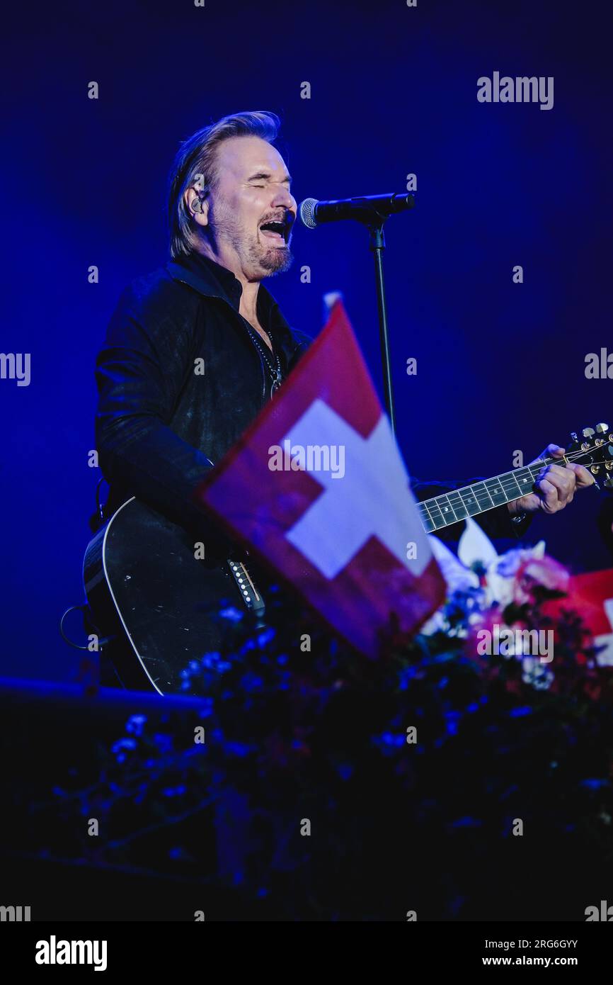 Flumserberg, Switzerland. 31st, July 2023. The Austrian schlager singer ...