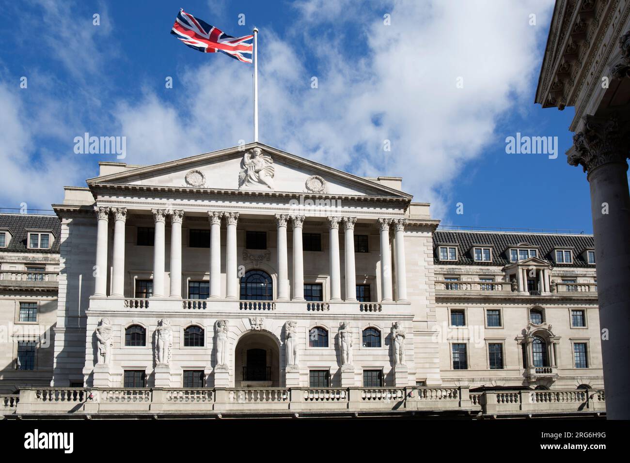 Bank of England Threadneedle Street London Stock Photo - Alamy