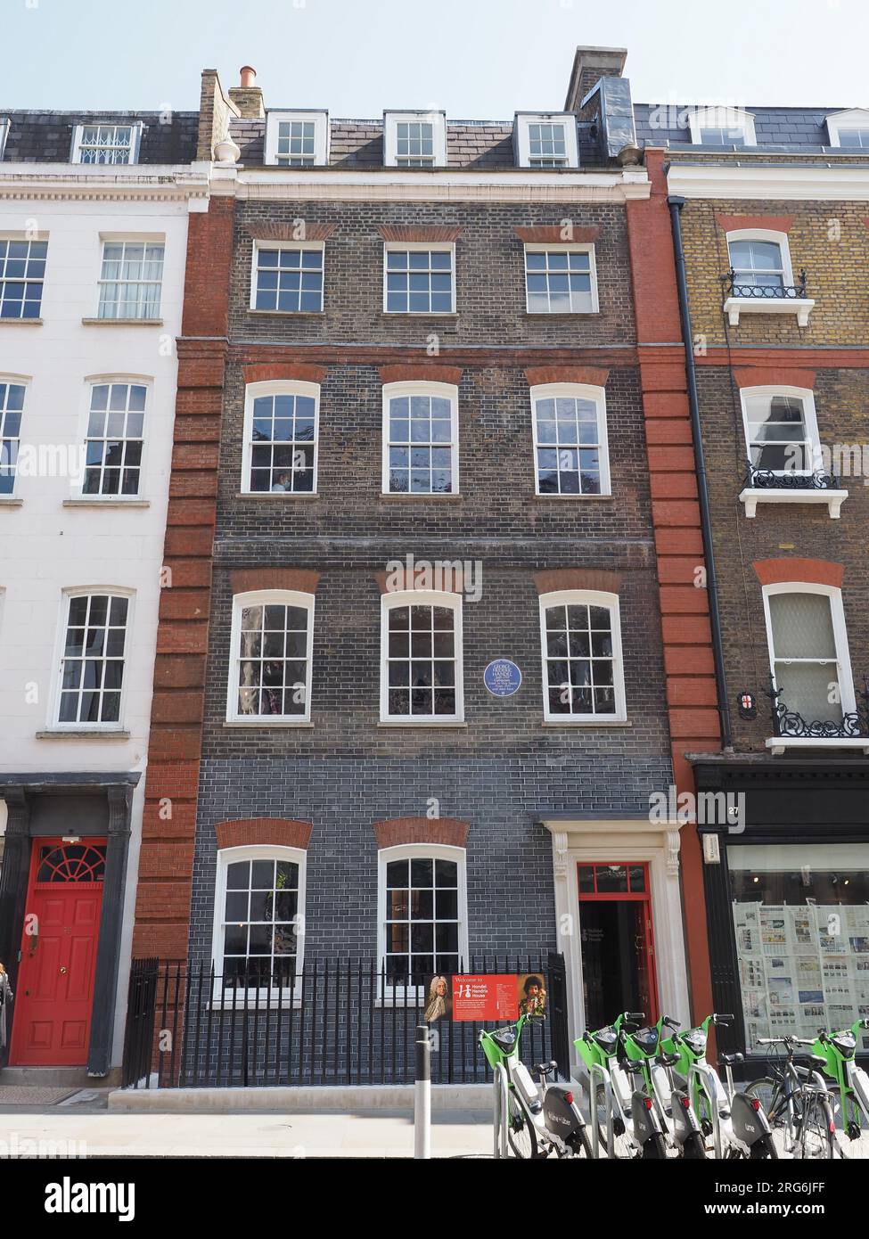 LONDON, UK - JUNE 07, 2023: Handel Hendrix House museum Stock Photo - Alamy
