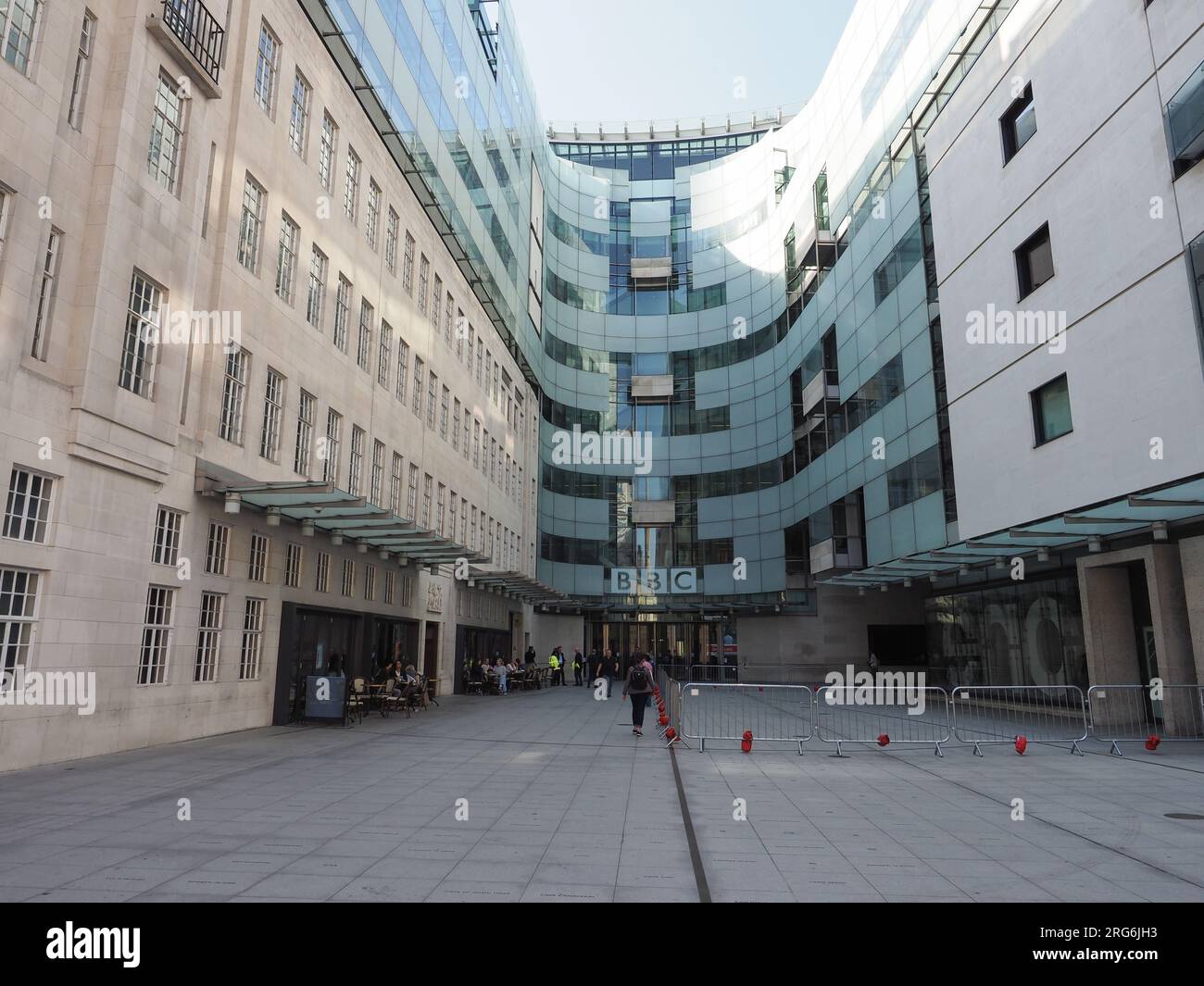 LONDON, UK - JUNE 07, 2023: BBC Broadcasting House headquarters of the ...