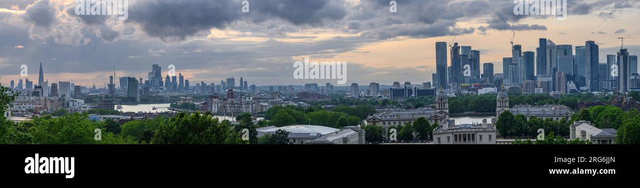 Aerial view london greenery hi-res stock photography and images - Alamy